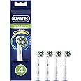 Oral-B Cross Action Electric Toothbrush Head with CleanMaximiser Technology, Angled Bristles for ...