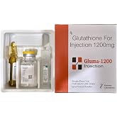 GLUMA Glutathione 600 mg Injection | Injectable Formulation| Pack Of 2 ...