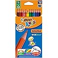 BIC Kids Evolution Coloured Pencils, Vivid Colouring Pencils, Easy to Sharpen, Extra Resistant ...