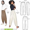 Style Arc Sewing Pattern - Albie Woven Pant and Short (Sizes 10-22 ...