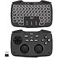 Rii RK707 Mini Keyboard and Mouse Combo with Trackpad, Media Keyboard ...