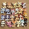 LPS Pets Random 3 Pieces Pets and 7 Accessories, Little Animal Toy Cute ...