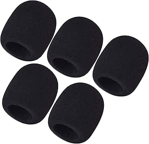 Mudder 5 Pack Foam Mic Cover Handheld Microphone Windscreen (5 Pack ...