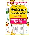My First Word Search Puzzle Workbook for Kids : Kindergarten to 2nd ...