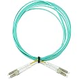 OpZonik 2M LC to LC Fiber Optic Patch Cable Multimode OM3 Duplex 50 ...