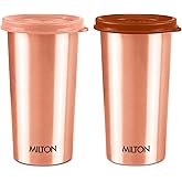 MILTON Copperas Gift Set of 2 bottles, 950ml with 2 pc Tumbler, 100% ...