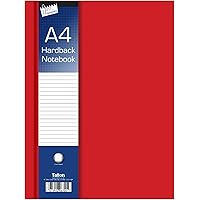 Q-Connect 96 Pages A4 Ruled Feint Manuscript Book : Amazon.co.uk ...