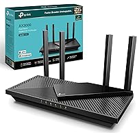 TP-Link Archer AX6000 Next-Gen WiFi 6 Gigabit Dual Band Wireless Cable ...