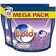 Bold All-in-1 Pods Washing Liquid Capsules Lavender & Camomile 108 ...