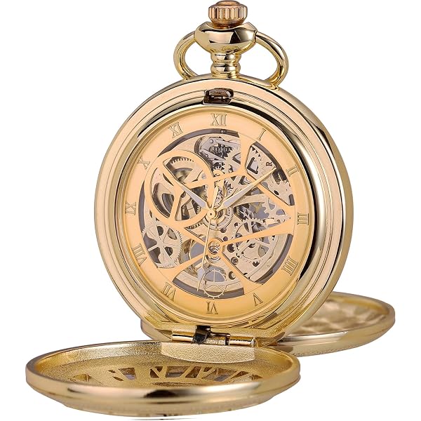 Heavy Sterling Silver Double Albert Pocket Watch Chain With Fob