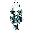 Donko Blue and Black Dream Catcher with Crystal Tree of Life Large ...