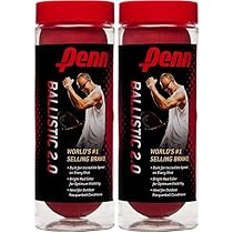 Padel Balls Pro Penn Green Racquetballs (12 Cans Racquet Ball