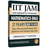 Buy IIT JAM Mathematics PYQ Book 2026 | 21 Years Previous Year Solved Papers (2005 to 2025 ...