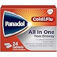 Panadol All-in-One Cold and Flu 24-Tablets: Buy Online at Best Price in ...