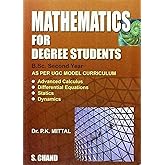 Buy Mathematics for Degree Students: B.Sc 1st Year Book Online at Low ...
