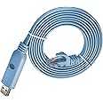 DSD TECH SH-RJ45A USB to RJ45 Console Cable with FTDI Chip for Cisco ...