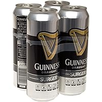 Guinness Surger cans - Pack of 4 x 520ml cans for use with GUINNESS ...