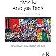 How to Analyse Texts: A toolkit for students of English : Carter ...
