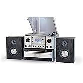 Steepletone Capitol Music Stack System, CD Burner. CD RECORDING 6-in-1 ...
