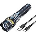 IBELL FL8498S Torch, High Power Rechargeable LED Torch Light, Long ...