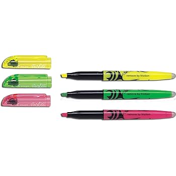PILOT Frixion Light Textmarker - 6er Set: Amazon.de: Bürobedarf ...