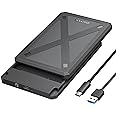 iDsonix Boîtier de Disque Dur 2,5 Pouces 6Gbps USB 3.1 vers SATA III ...
