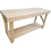 ACORN Wooden Workbench - Handmade Heavy Duty Work Table - Made From ...