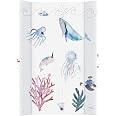 Deluxe Unisex Wedge Anti Roll Nappy Baby Changing Mat With Curved Sides ...