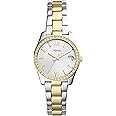 Fossil Women's Analogue Quartz Watch with Stainless Steel Strap ES4319 ...