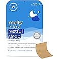 Wellbeing Nutrition Melts Restful Sleep Strips | Plant-Based Melatonin ...