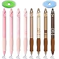 8Pcs Retractable Anti Slip Rub Out Pens Set, 0.5mm Cute Friction ...
