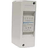 PROTEK Bell Transformer 16V for Smart Video Door Bell Enclosure Wall Mounted 2 Module (BT8-16 ...