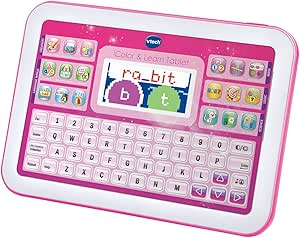 VTech Electronic Learning Computers Challenger Colour Tablet (Pink ...