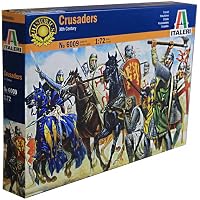 Italeri 6125 Medieval Era: Templar Knights modellismo soldatini, Set 15 ...
