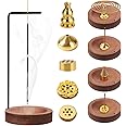 7-in-1 Solid wood Incense Burner Base Incense Holder Upside down ...