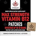 Max Strength Vitamin B12 5000mcg Transdermal Patches – 60 Patches for Energy, Mood, and ...