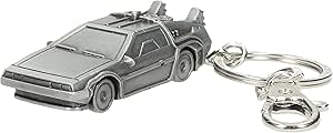 SD Toys SDTUNI20109 Back To The Future DeLorean Metal Keychain : Amazon ...
