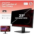 BERSEM 23 Inch Monitor Computer Privacy Screen Filter for 16:9 Ratio ...