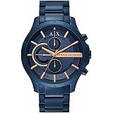 Armani Exchange Drexler Analog Blue Dial Men's Watch-AX2622 : Amazon.in ...