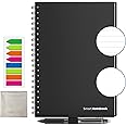 Reusable Smart Notebook, A5 Size Erasable Notebook Diary Book 100 Pages ...