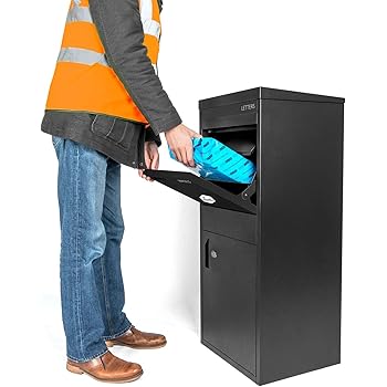 Large Secure & Lockable Home Delivery Parcel Box and Storage. Receive ...