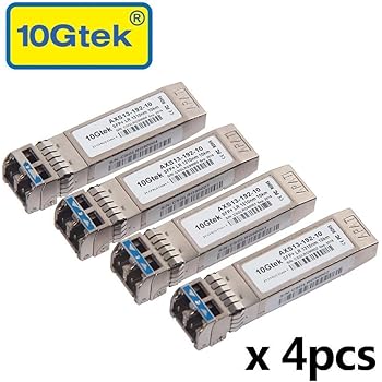 10Gtek 10Gb/s SFP+ RJ45 Copper Transceiver Module, 10GBase-T, RJ45 Connector, 30m, Compatible ...