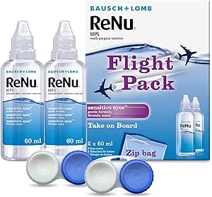 Bausch & Lomb ReNu MPS Multi-Purpose Contact Lens Solution - Flight ...