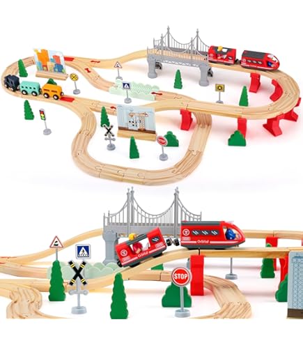 THOMAS THE TANK Engine Wooden Train Set & Track Sodor Mining Bundle EUR
