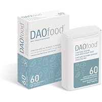 DAOfood Plus - for The Dietary Management of DAO Deficiency - 60 ...