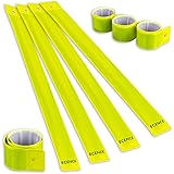 Ultrasport LED Sicherheits 5er Set: 2x LED Reflektorband, 2x Schnapp ...