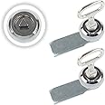 HOWDIA 2 Pcs Wheelie Bin Lock with Keys | Triangle Gas Meter Cam Lock ...