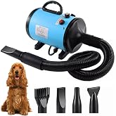 Memows Dog Hair Dryer, 2800W Dog Blaster Dryer, Pet Grooming Hair Dryer ...