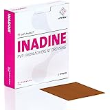 Inadine PVP-I Non Adherent Dressing - 9.5cm x 9.5cm - Pack of 25 ...