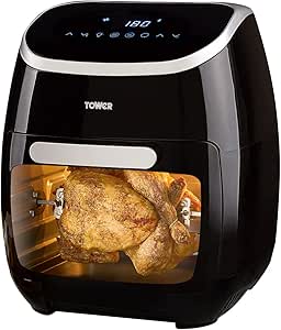 Tower T17039 5-in-1 Digital Air Fryer Oven with Rapid Air Circulation ...